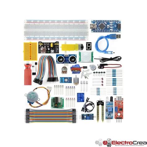 Kit De Arduino Básico Nano 133pzas Ar005 Electrocrea