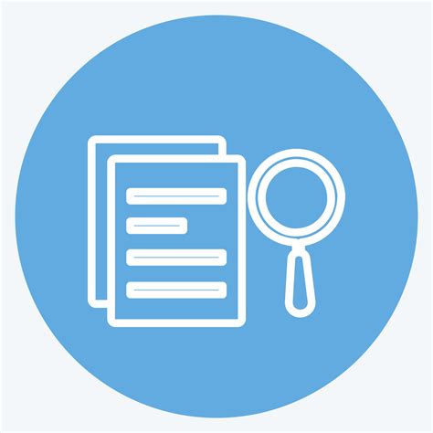 Icon Search Results Suitable For Programming Symbol Blue Eyes Style Simple Design Editable