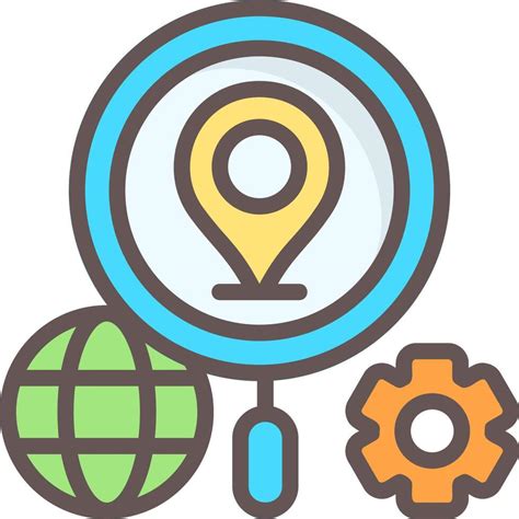 Local Seo Outline Element Style 57747578 Vector Art At Vecteezy