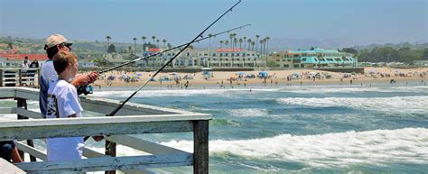 Fishing In The Pacific Ocean Pismo Sands Beach Club