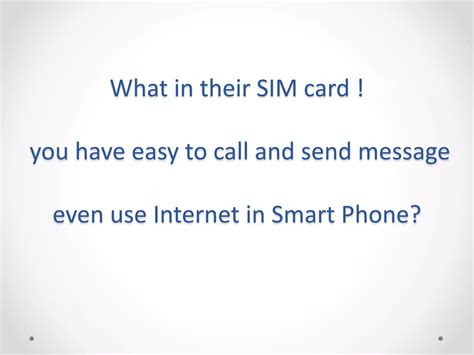 Explaining Sim Card Explained PPTX