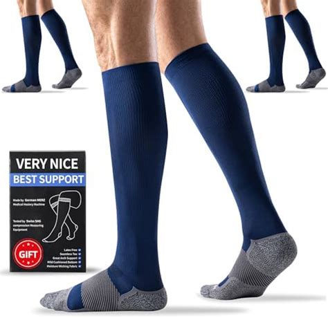 Bbfrey Medical Compression Socks 20 30 Mmhg For Men Women 3 Pairs