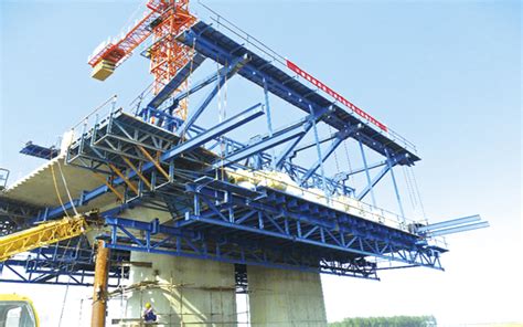 济宁天力挂篮模板厂家带你了解挂篮施工顺序 济宁天力建筑设备有限公司