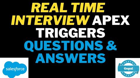 real time interview question and answers for triggers scenarios based