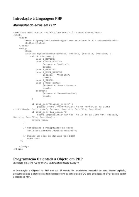 Pdf Php E Mvc