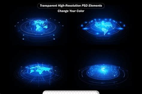 Premium Psd Global Network Connection World Map Abstract Technology Background