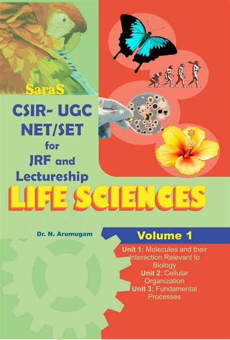Routemybook Buy CSIR UGC NET JRF And Lectureship Life Sciences Volume By N Arumugam