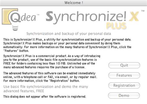 Synchronize X Plus For Mac Download