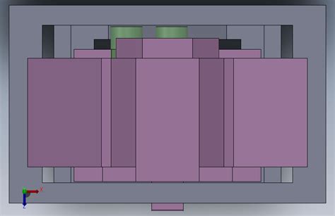 弹簧按压式卡扣 Solidworks 模型图纸下载 懒石网