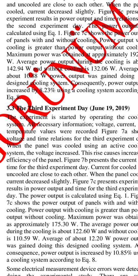 variation of incoming solar radiation flux on panels with time in the