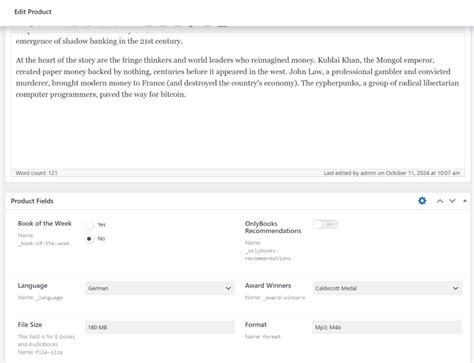 Woocommerce Custom Fields For Product Pages Crocoblock