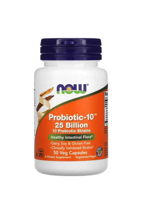 Now Foods Probiotic 10 25 Billion 50 Veg Capsules Fiyatı Yorumları