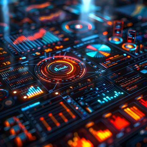 premium photo data analysis visualization presenting complex data in a visually appealing 3d