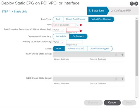 Solved Aci Path Selection Is Empty For Epg Static Ports L3out Vpc Path Type Cisco Community