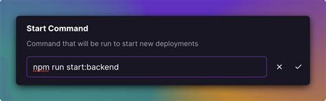 Set A Start Command Railway Docs Set A Start Command Railway Docs