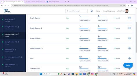 Sai Krishna On Linkedin Day18 Codingchallenge Nextwave