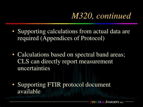 Ppt Real Time Emission Measurements Using Ftir Spectroscopy Epa Method 320 Powerpoint