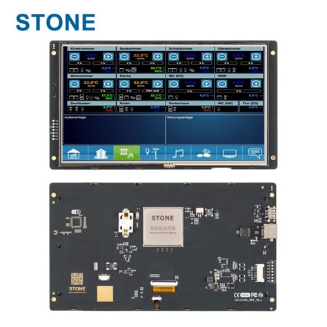 101 Inch Hmi Resistive Touch Screen Panel With Rs232 Rs485 Ttl Uart Port For Industrial Control