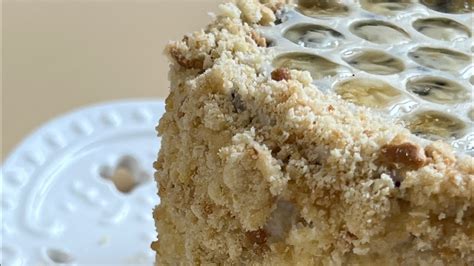 러시아 꿀 케이크 만들기 케이크만들기 꿀 러시아 음식 Youtube