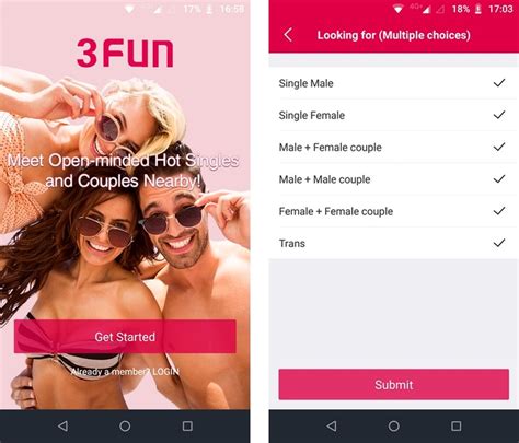 Aplicativo para sexo a três conheça cinco apps para baixar no celular