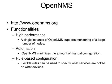 Ppt Open Source Network Management Tools Powerpoint Presentation Free Download Id 526485