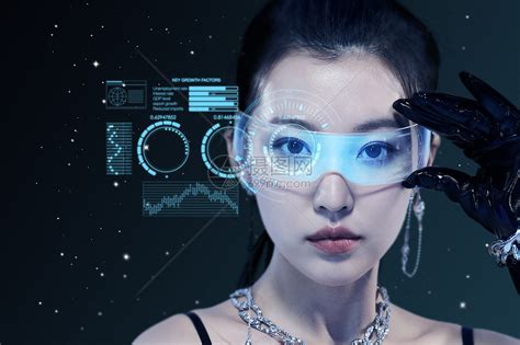 商务科技创意全息眼镜图片素材 正版创意图片402400380 摄图网