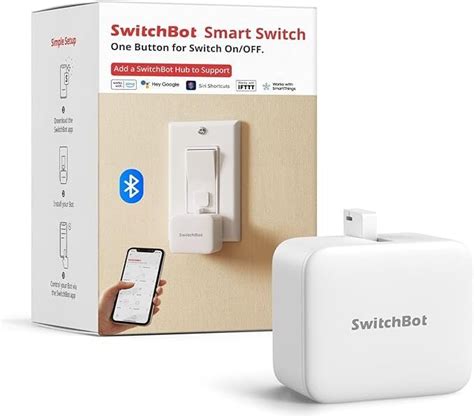 Switchbot Smart Switch Button Pusher Bluetooth Fingerbot For Rocker