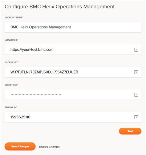 bmc helix operations management connection