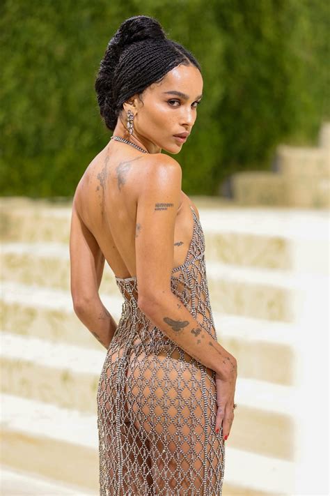 Zoe Kravitz Flaunts Her Nude Body In A See Through Dress 15 Photos The Fappening