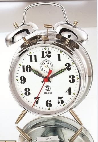 שעון מעורר מכני ליום שבת מתכת שקט 4 צבעים כסף זהב חום ישן וברונזה 4 צבעים כסף זהב חום ישן