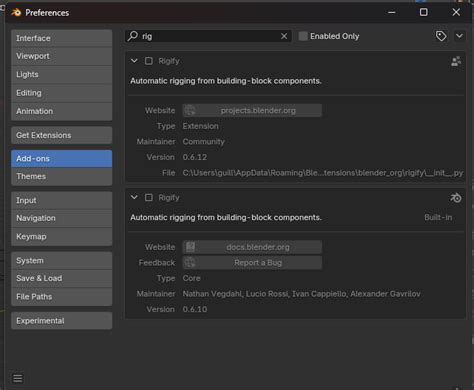 Can T Uninstall Orphan Extension Blender Blender Projects