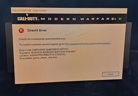 Error Code R Cod Mw2 Dmz