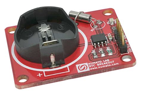Ds1307 Real Time Clock Breakout I2c Interface Devices Numato Lab