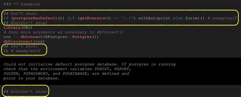 Omit Conditions Included In ` Examplesif` When Examples Are Run From
