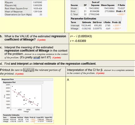D Find And Interpret An Interval Estimate Of The Chegg Com