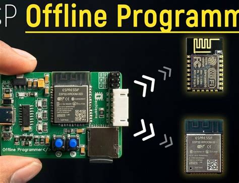 Esp Offline Programmer Uses Microsd Card To Flash Esp32esp8266 Modules