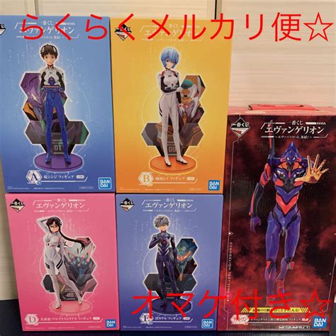 31％割引ブラック系春夏新作 エヴァンゲリオン一番くじ Abde賞まとめ売り コミック アニメ フィギュアブラック系 Ota On Arena