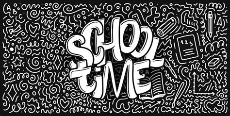 학교 문자 따옴표와 낙서 배경에 다시 오신 것을 환영합니다 판매 태그용 템플릿입니다 손으로 그린 배지 교육 개념입니다 타이포그래피 엠블럼 벡터 0명에 대한 스톡 벡터 아트