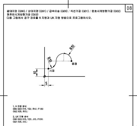 Mct 밀링 컴퓨터응용 기계설계 기계가공 컴퓨터응용밀링기능사 컴퓨터응용가공산업기사 자격증 교육 G90 G91 G00 G01