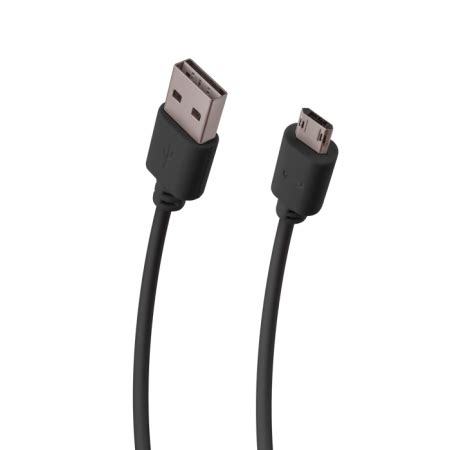 Forever Reversible Micro Usb Charge And Sync Cable Black