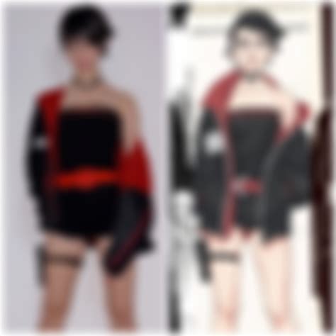 A Very Rushed Sarada Cosplay By Me Rboruto