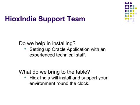 Oracle Apex Hosting Ppt Web Hosting Internet