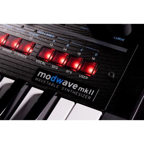 Korg Modwave MK Wavetable Synth With Kaoss Physics Key
