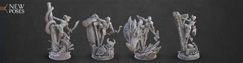 Exciting Announcement Heroic Poses Unleashed Eldritch Foundry