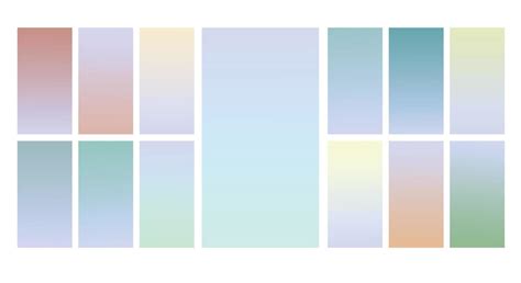 Modern Screen Vector Pastel Gradient Background Vibrant Smooth Soft