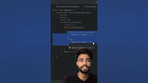 Day 2 Of Java Pattern Printing Youtube