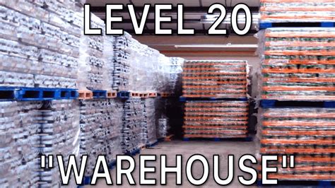The Backrooms Mghclevel 20 Warehouse Youtube