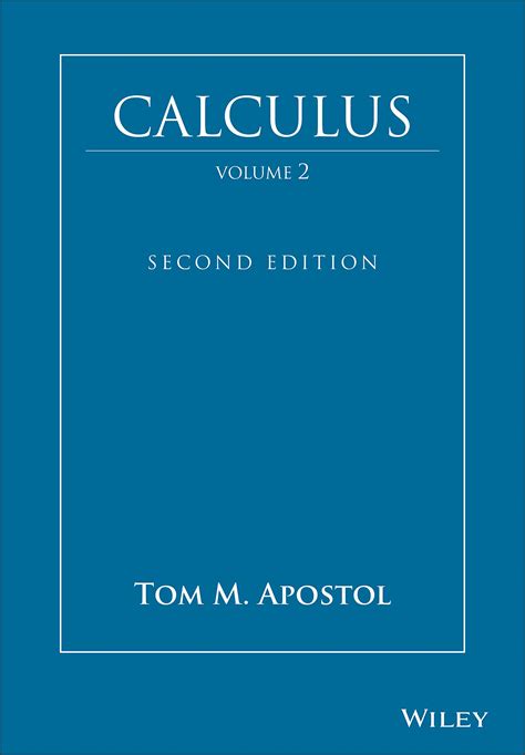 Calculus Vol Multi Variable Calculus And Linear Algebra With Applications To Differential