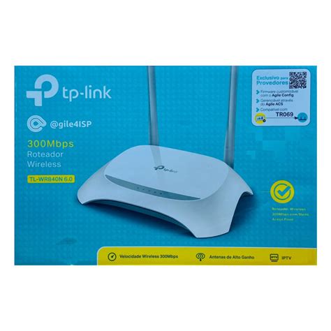 Roteador Tp Link Wi Fi 60 300mbps Acess Point Tl Wr840n Shophex