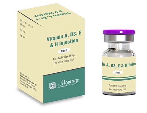 Vitamin A D3e And H Injection